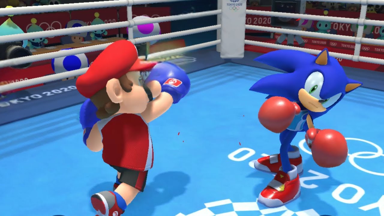 Boxing ( Hard ) Gameplay Mario & Sonic At The Olympic Games Tokyo 2020 ...