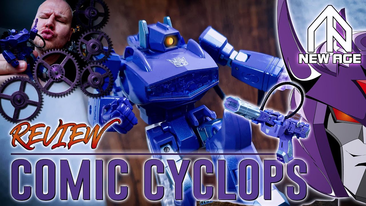 Newage Toys Cyclops Review | G1 Marvel Comics Shockwave | The Nerd ...