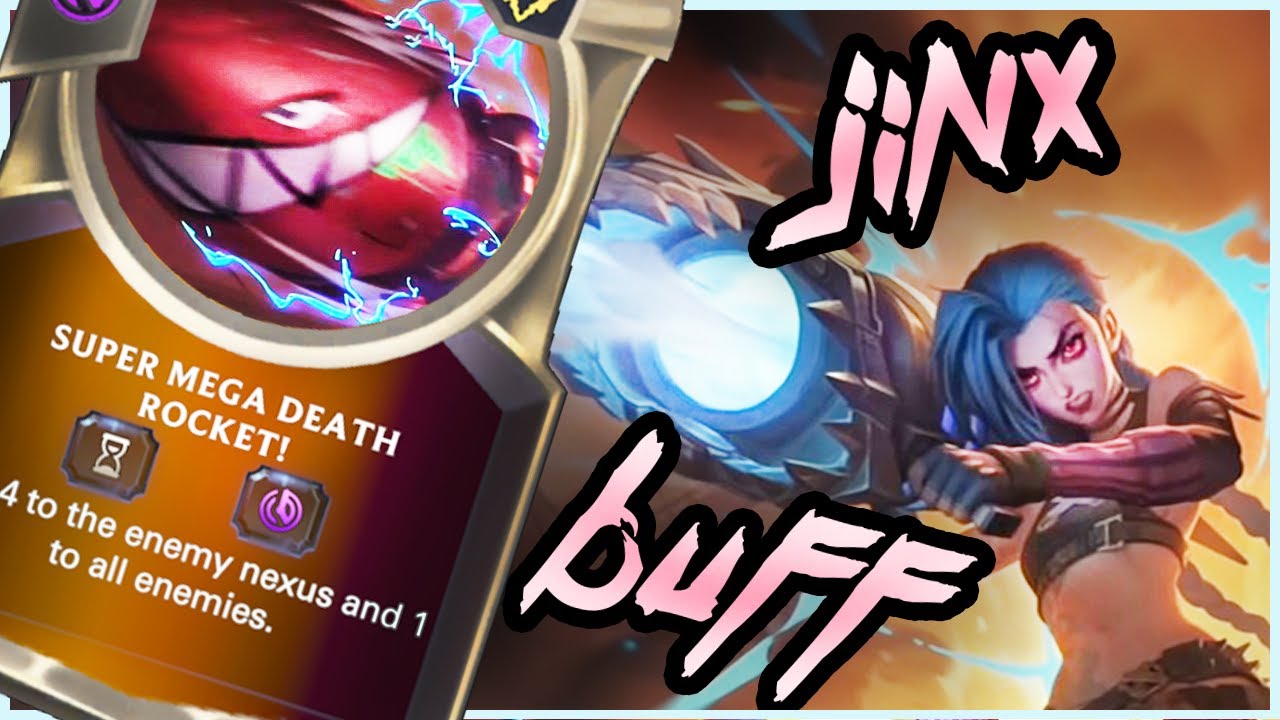 HUGE Jinx Buff (NEW PATCH) | Rumble Discard Aggro | LoR - YouTube