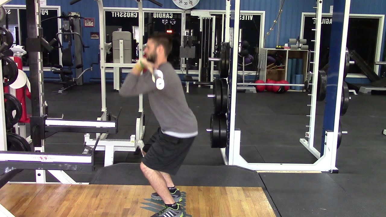 Front Squat with Barbell / Squat avant avec barre - YouTube