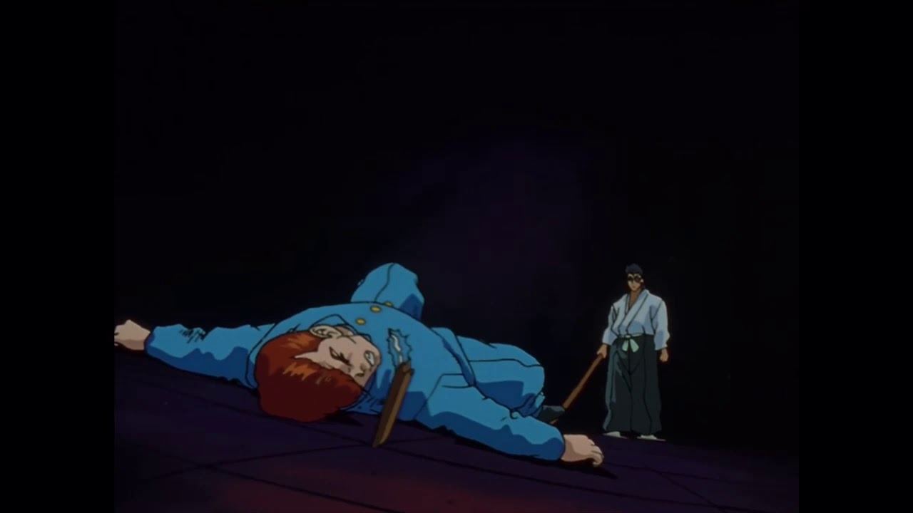 Yu Yu Hakusho - Kuwabara uses his Spirit Sword for the first time - YouTube