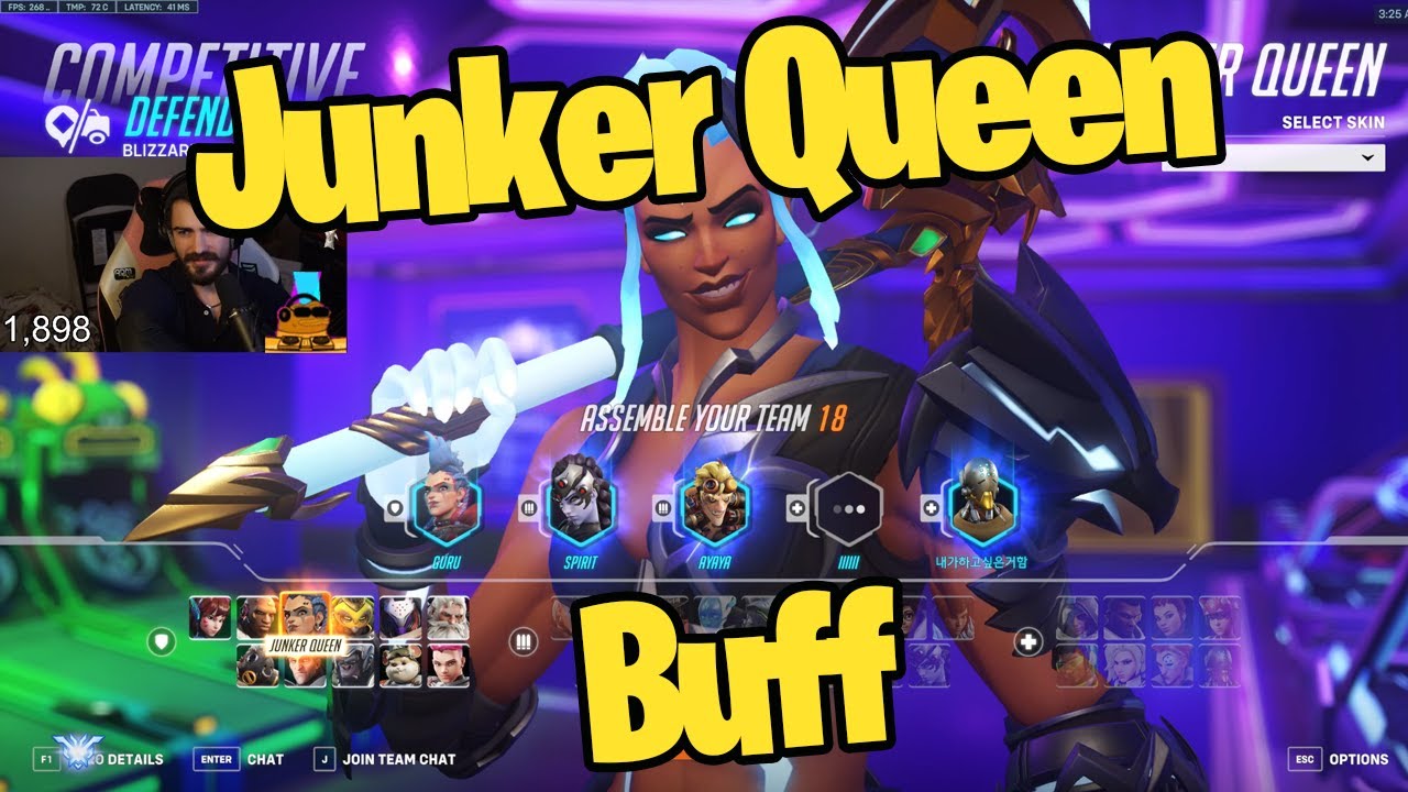 Junker Queen BUFF! Guru Showing How Feels Junker Queen after buff ...