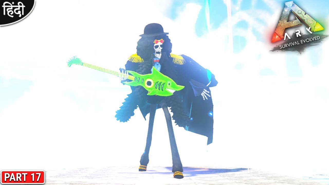 We Tame Rockstar Brook skeleton 🔥😱 : ARK Naruto : ARK: Survival Evolved ...