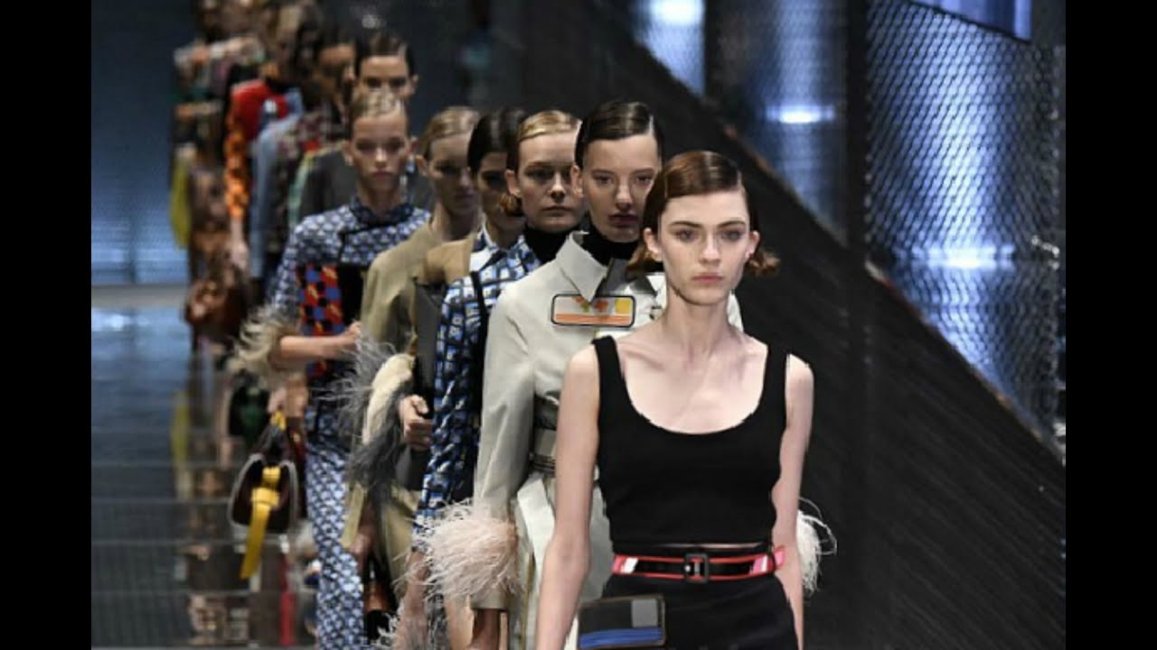 Prada women spring summer 2017 - YouTube