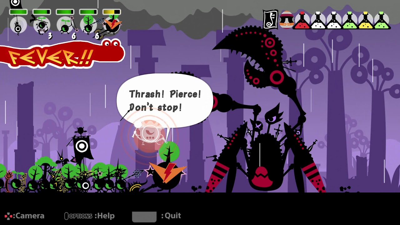 Patapon 2 Remastered - Terrible Fang at Guguchoppa Ruins - YouTube