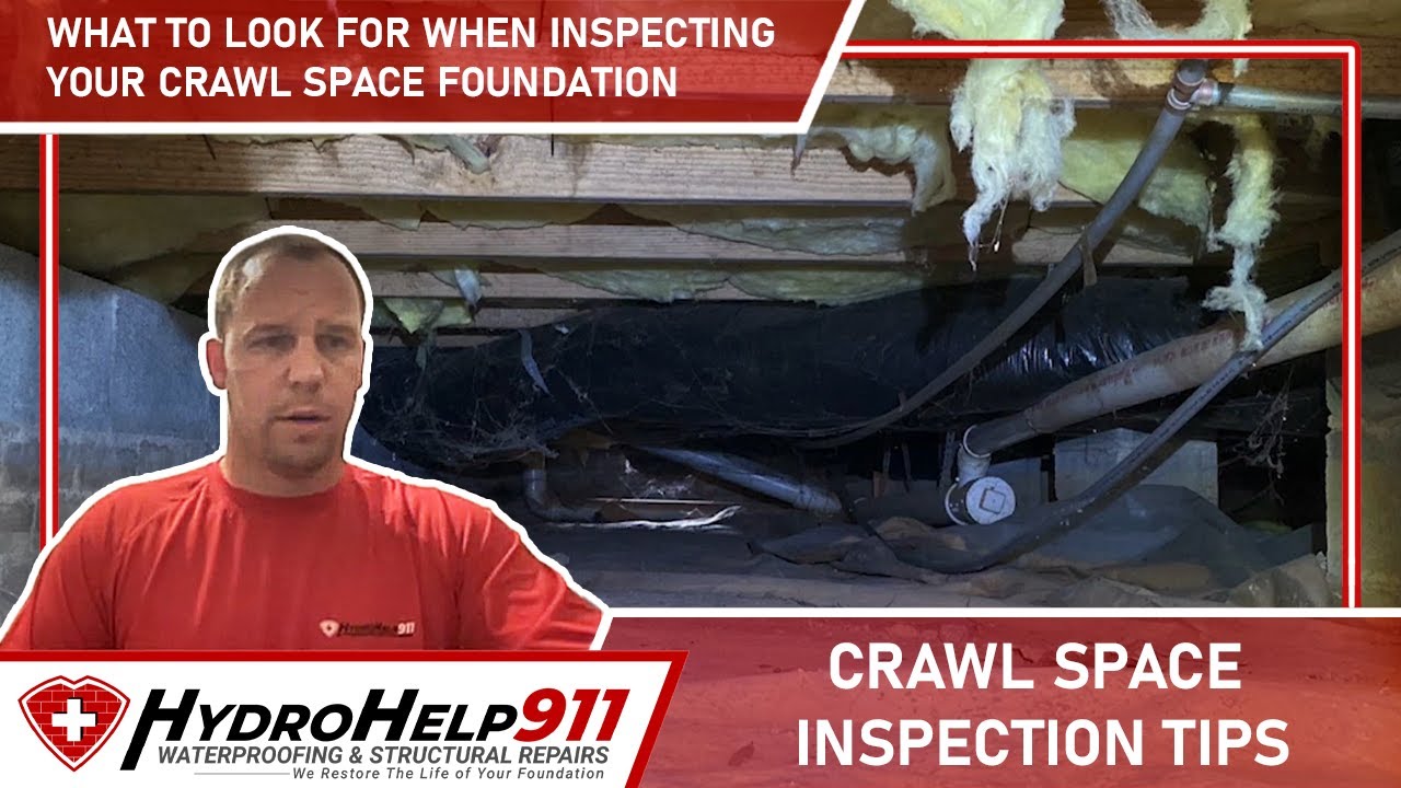 What to look for when inspecting your crawl space foundation | Crawl ...