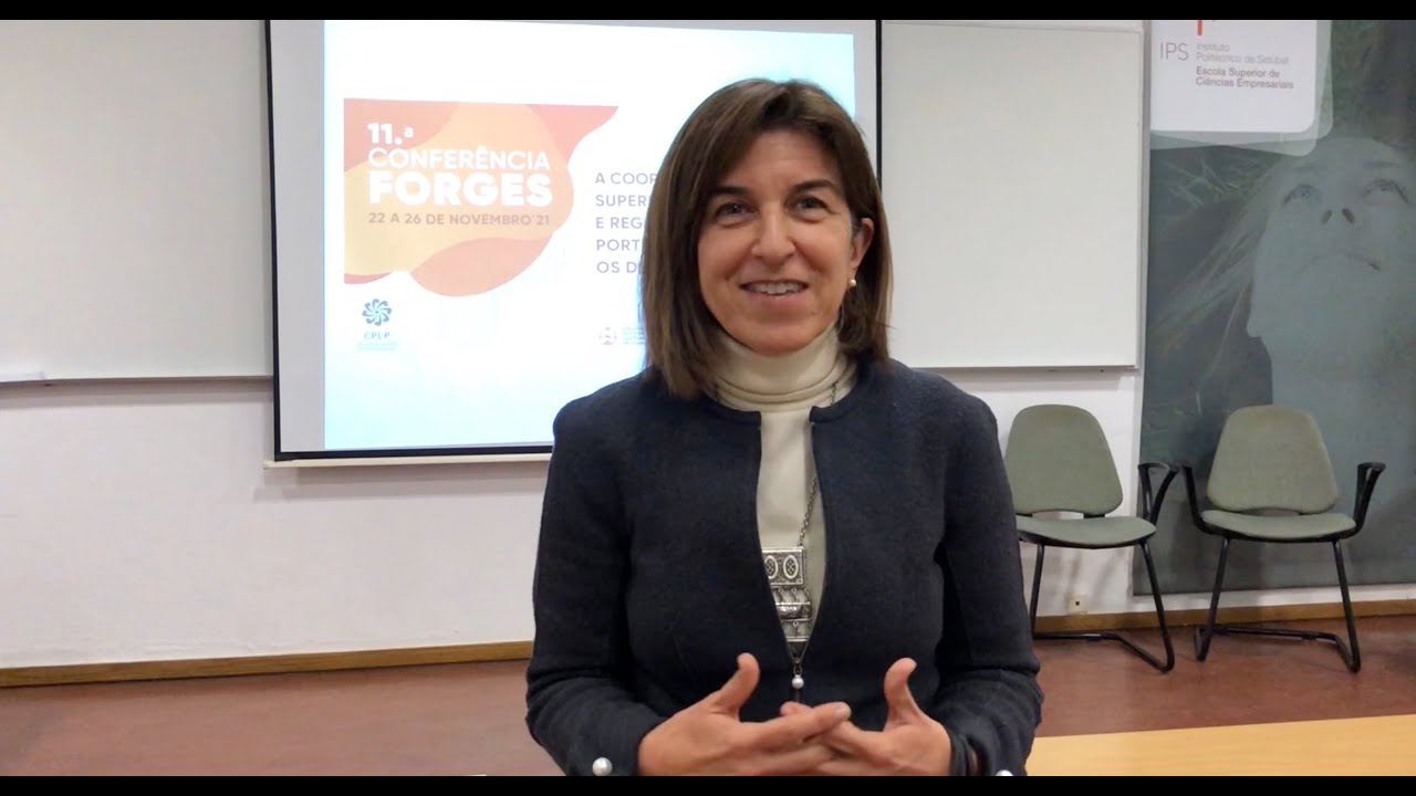 11.ª Conferência FORGES | Mensagem da Presidente da FORGES, Margarida ...