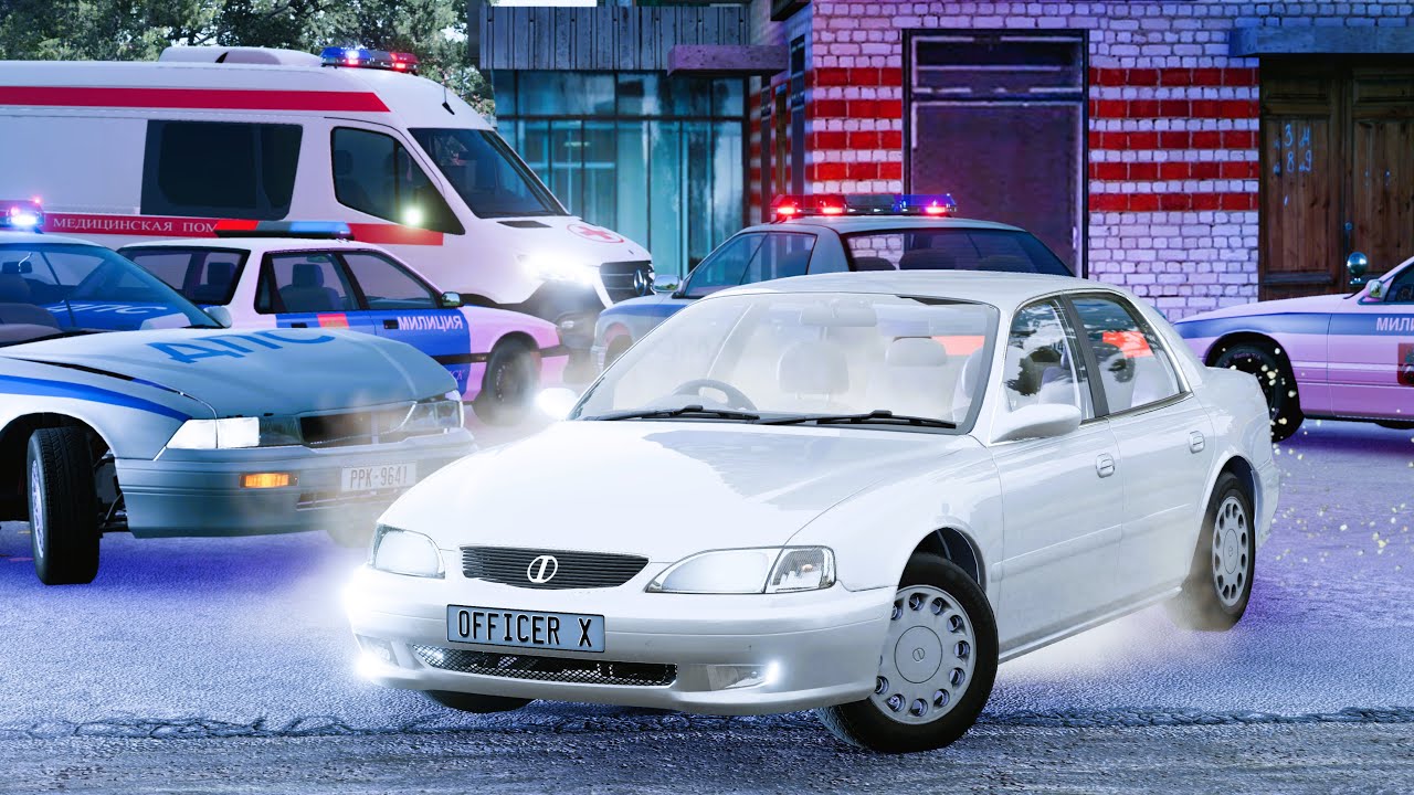 Insane Russian Police Chase & Epic Car Crashes! [ BeamNG Drive ] - YouTube