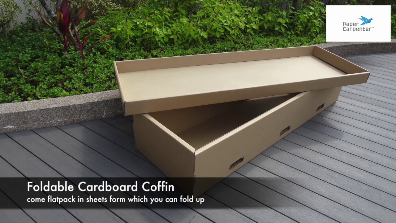 Cardboard Coffin YouTube Cardboard Coffin YouTube