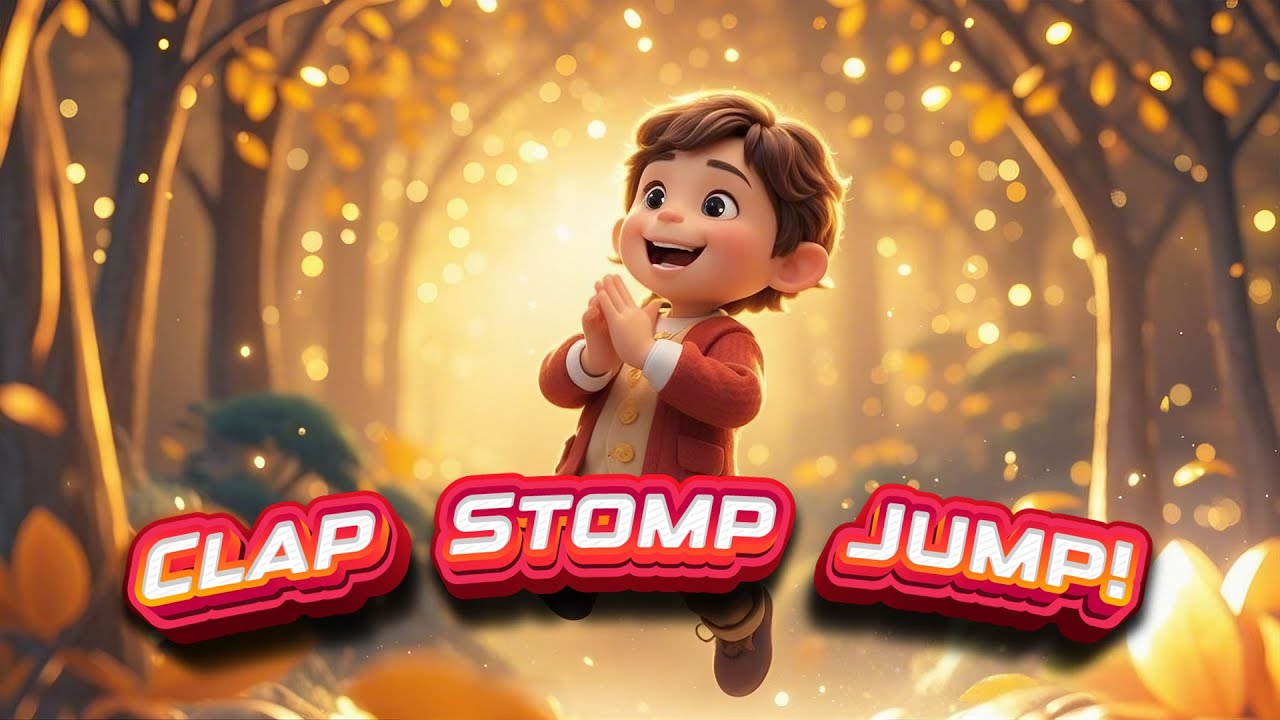 Clap Stomp Jump! | Action Song for Kids | Movement & Exercise | Fun ...