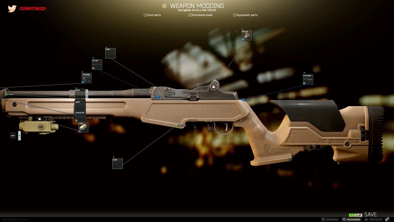 Gunsmith part 15 Mechanic Task Patch 0.9 EFT - YouTube