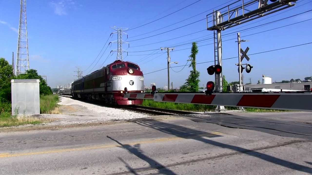 TCRM 6902 leads the DelMonaco Winery special at Fessler's Lane - YouTube