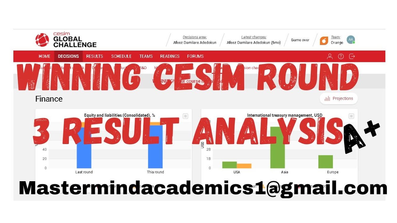 WINNING CESIM GLOBAL CHALLENGE ROUND 3 RESULTS ANALYSIS! [2025] - YouTube