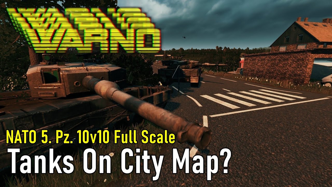 Tanks On City Map? | WARNO Multiplayer - YouTube