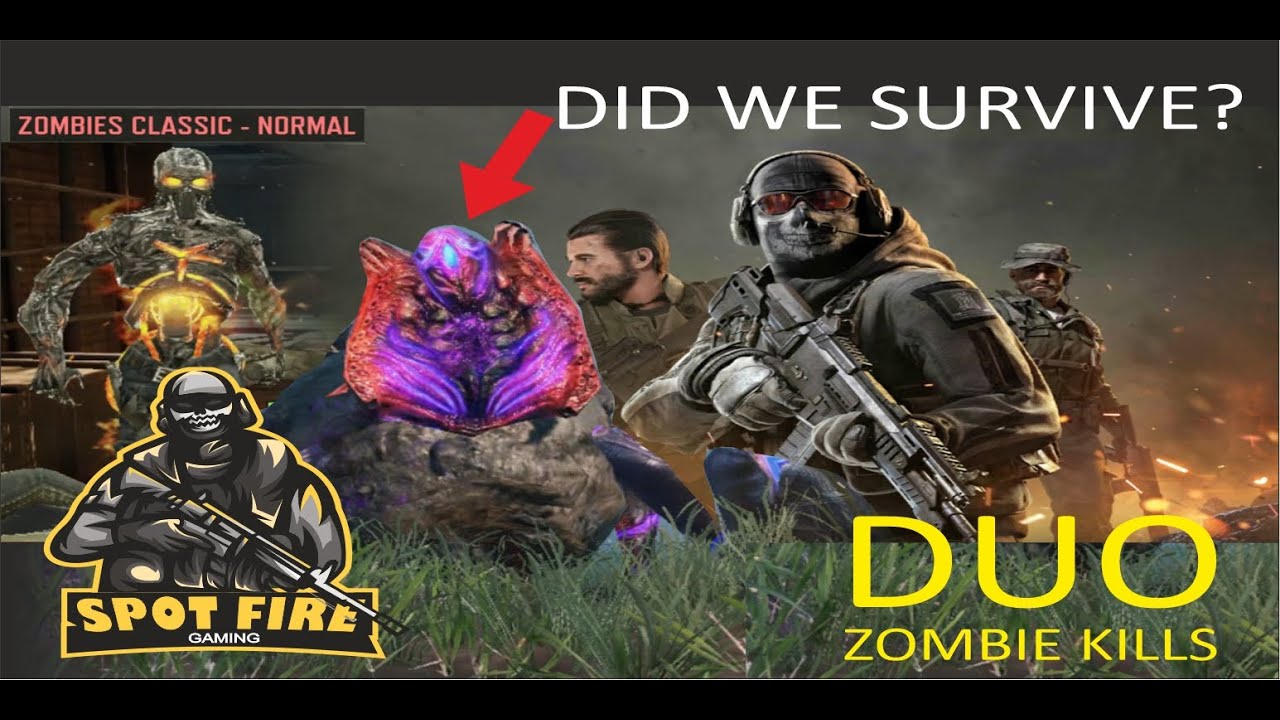DID WE SURVIVE? | DUO TEAM | ZOMBIE KILLS | DEFEAT BOSS | COD MOBILE ...