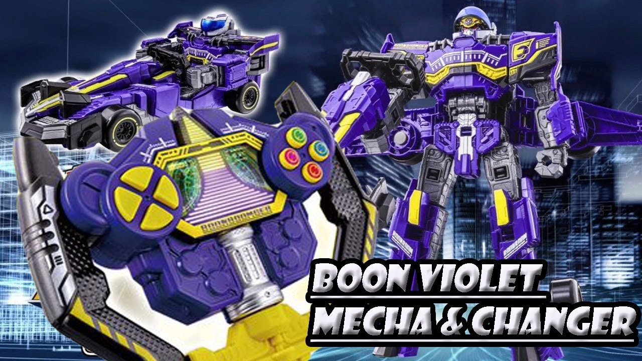 Boon Violet Mecha & Changer Officially Revealed! - YouTube