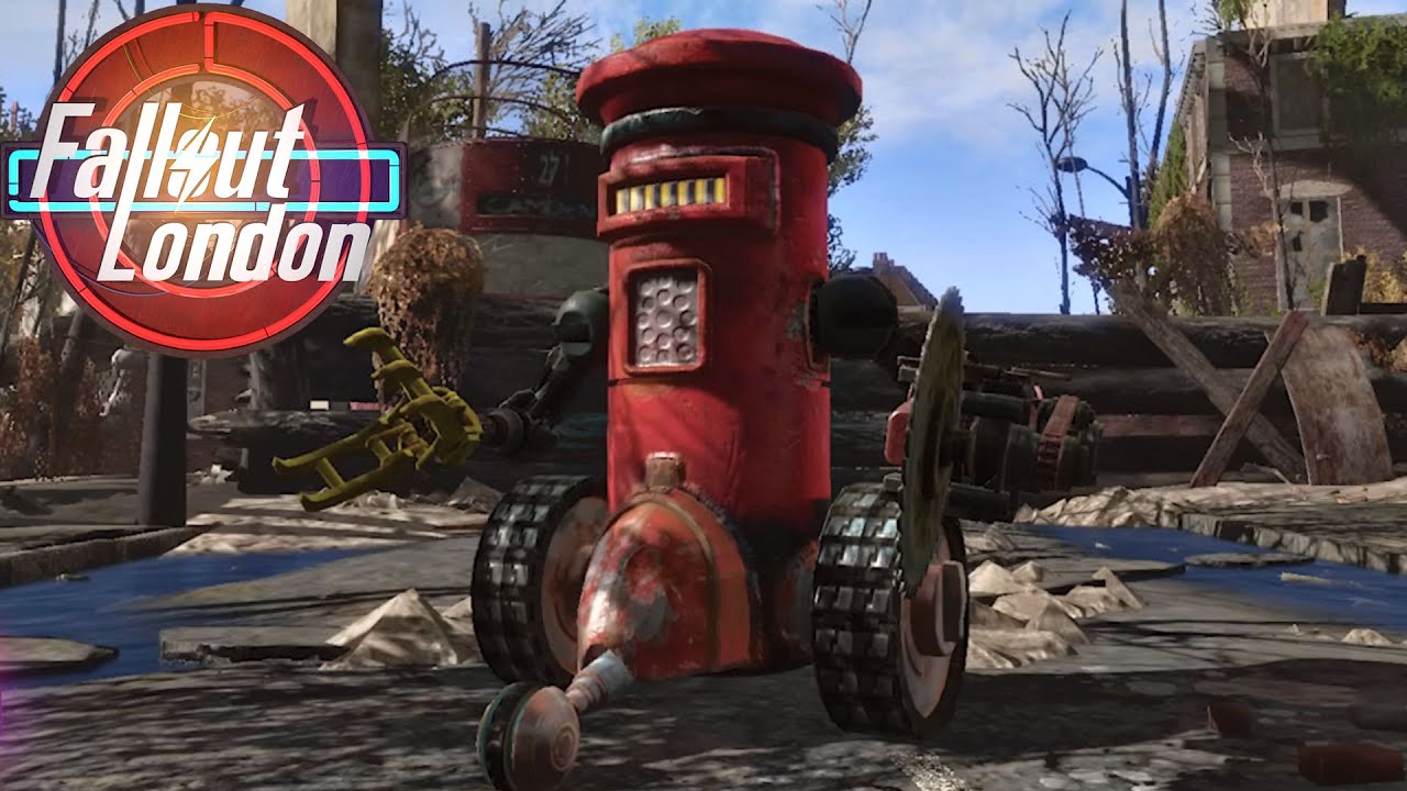AWESOME Post Box Robot in Fallout London - YouTube