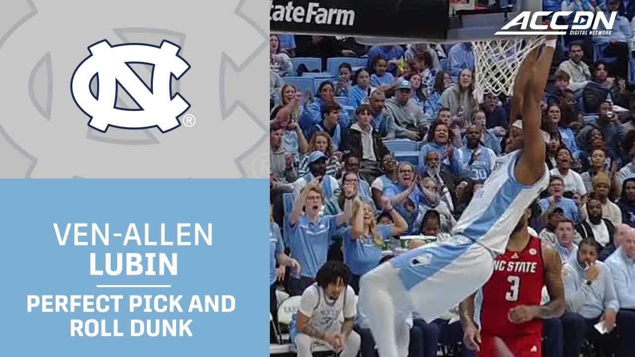 North Carolina's Ven-Allen Lubin Runs The Pick & Roll To Perfection ...