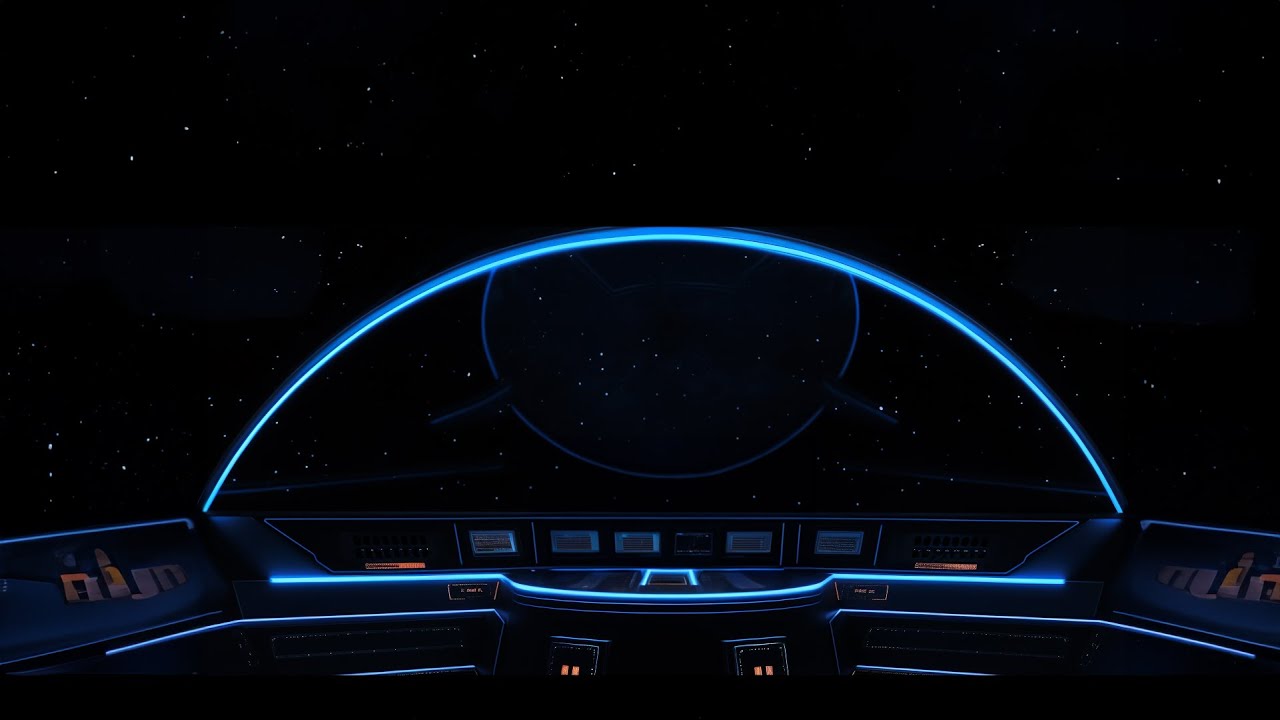 Spaceship Cockpit Ambient -Space Travel with Ambient Music | Sleep ...