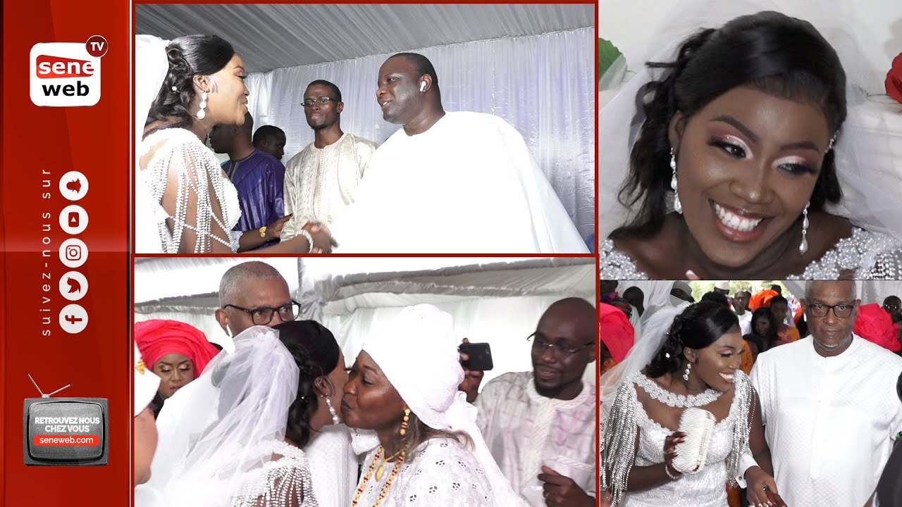 2ème sagnessè:Déthié fall,Mr le maire Ousmane Ndoye au Mariage de fama ...