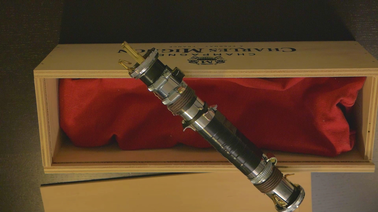 My Homemade Lightsaber - YouTube