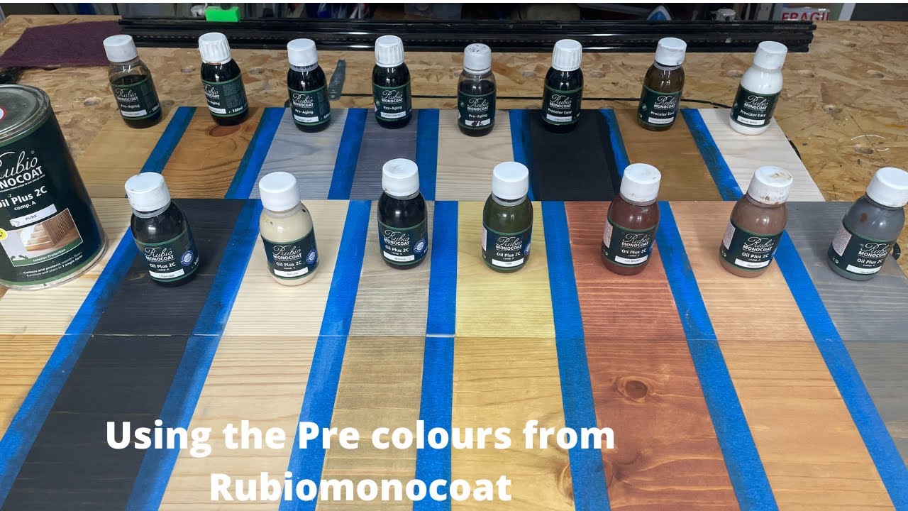 HOW to USE Rubio Monocoat PRE Age and PRE Colors (for a Perfect Finish ...