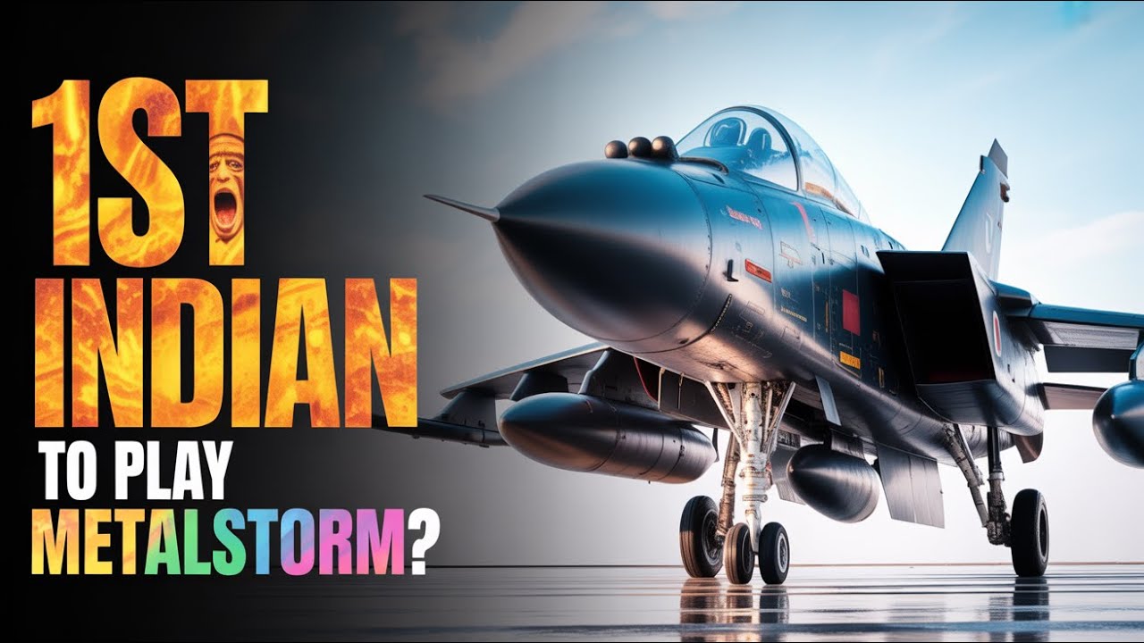 First Indian Gamer to Play METALSTORM! | Epic Fighter Jet Battles 🇮🇳 - YouTube