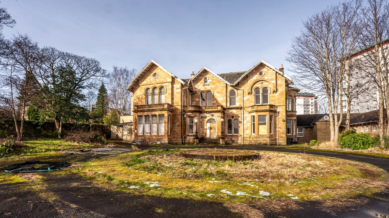 Exploring an Abandoned Mansion in Scotland: Last Look Inside - YouTube