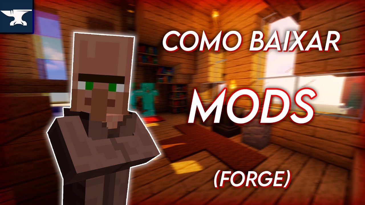 COMO BAIXAR QUALQUER MOD NO MINECRAFT! - Tutorial 2021 - YouTube