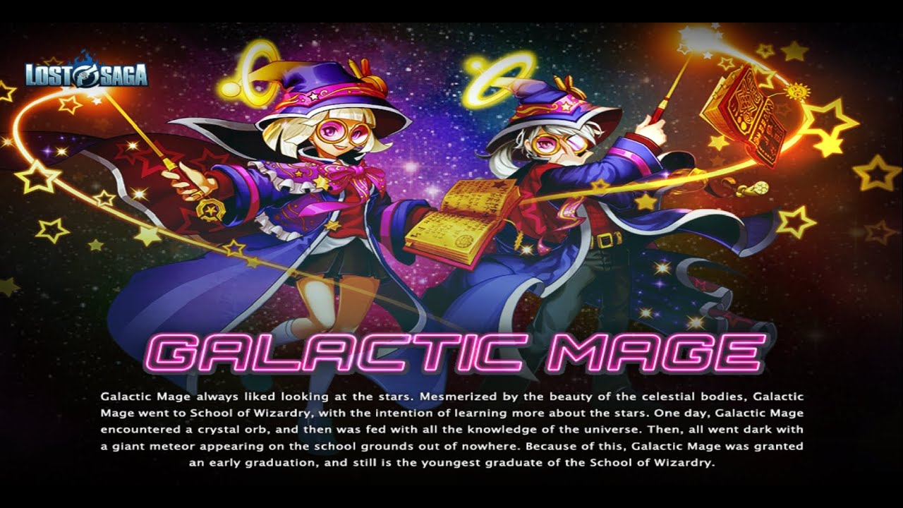 Lost Saga NA Galactic Mage(Galaxy) Gameplay - YouTube