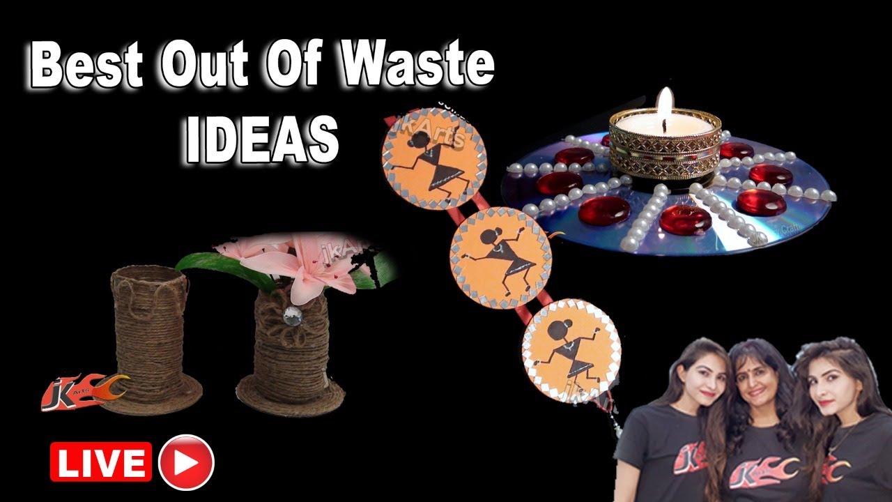 Unique Creative Ideas For Best Out Of Waste Youtube