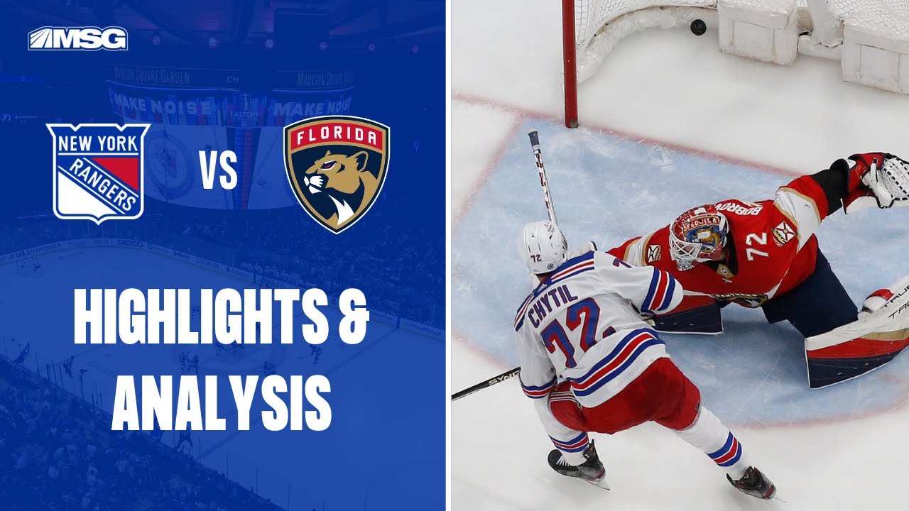 The Kid Line Shines In Rangers Comeback Win Over Panthers | New York ...