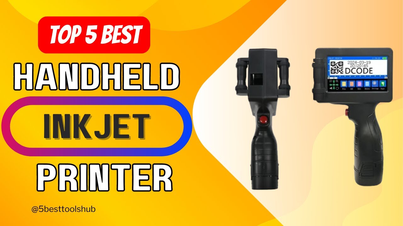 Handheld Inkjet Printer | Top 5 Best Handheld Inkjet Printer 2025 - YouTube