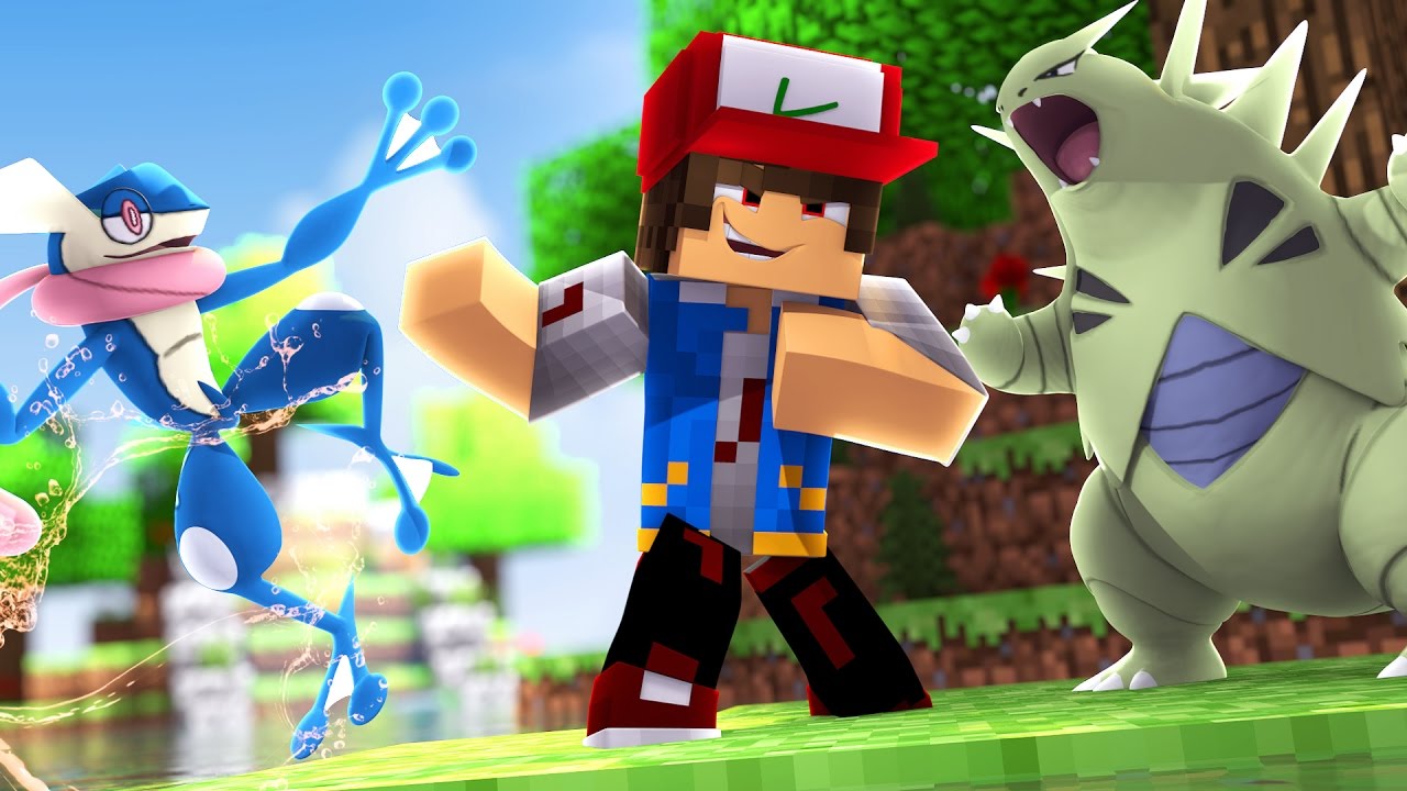 Minecraft Greninja Vs Tyranitar Batalha Pixelmon 61 ‹ Caiquevieira