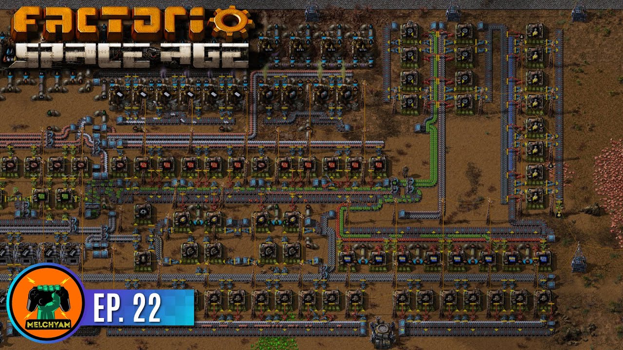 TENEMOS POCIONES AMARILLAS - EP. 22 // Factorio 2.0 SPACE AGE - YouTube
