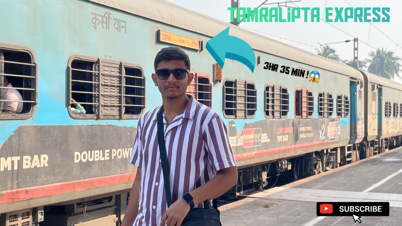 DIGHA TO HOWRAH TAMRALIPTA EXP | দিঘা to হাওড়া | 12858 তাম্রলিপ্ত ...
