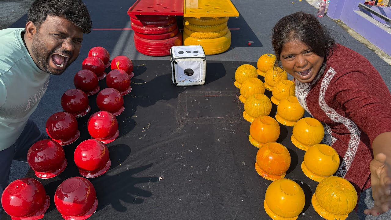 Lota Drop Challenge And Roll Steel Ball Challenge - YouTube