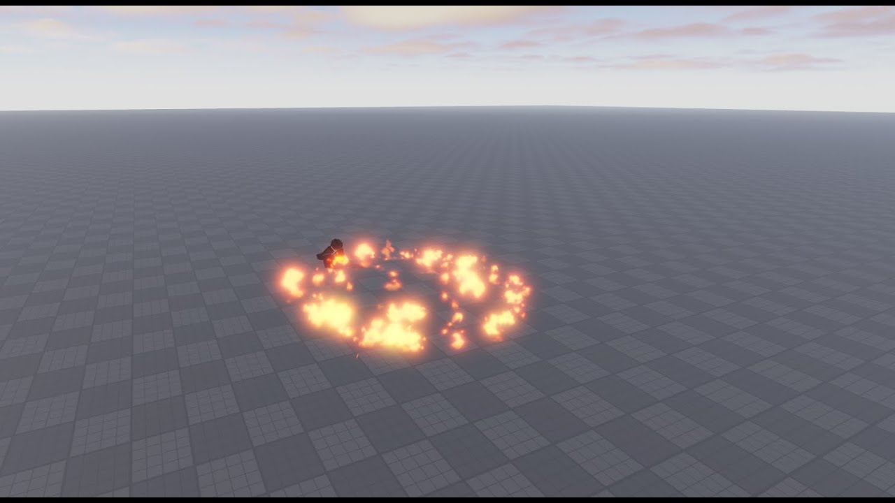 Fire Pillar | ROBLOX Studio - YouTube