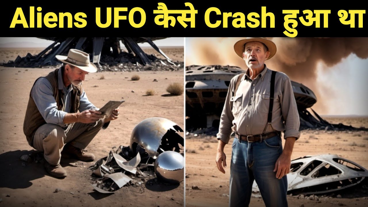 Roswell incident : क्या Aliens का UFO Crash हुआ था। - YouTube