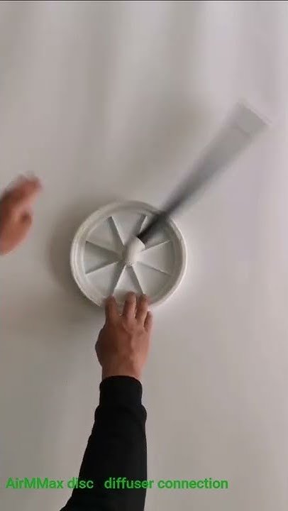 disc diffuser connection - YouTube