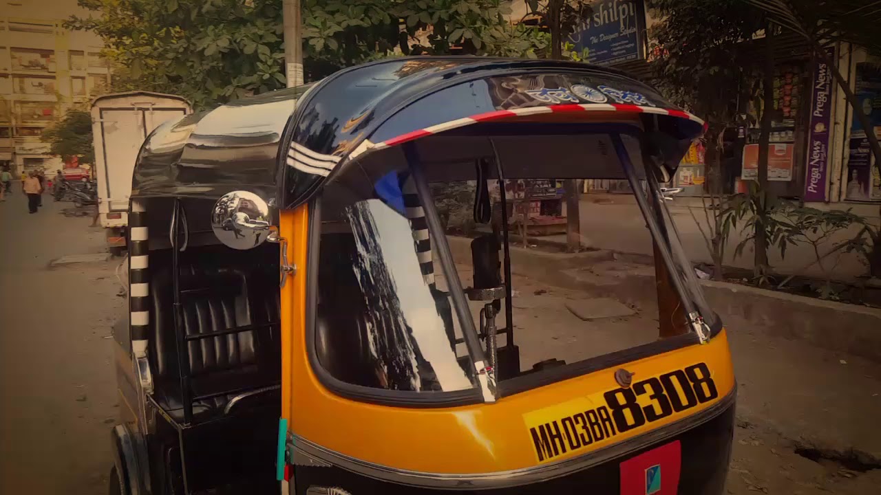 Mumbai number 1 auto rickshaw for modification to review - YouTube