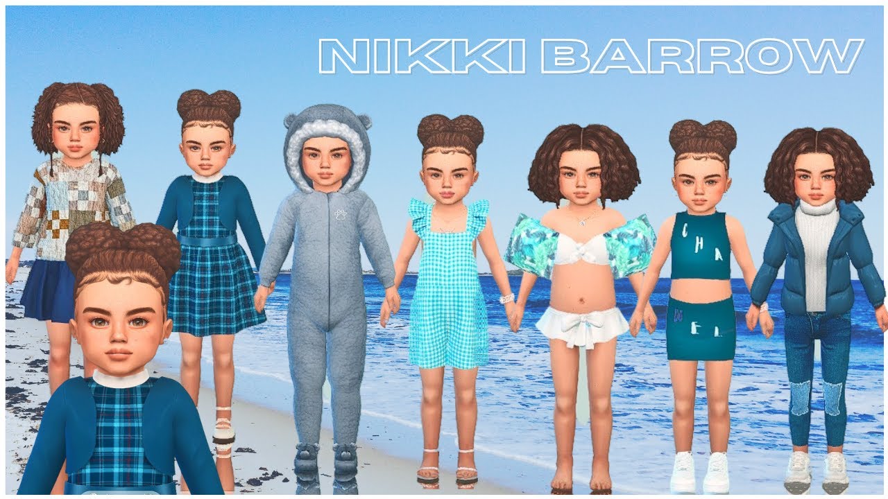 Nikki Barrow | CC Folder and Sim Download || SIMS 4 - YouTube