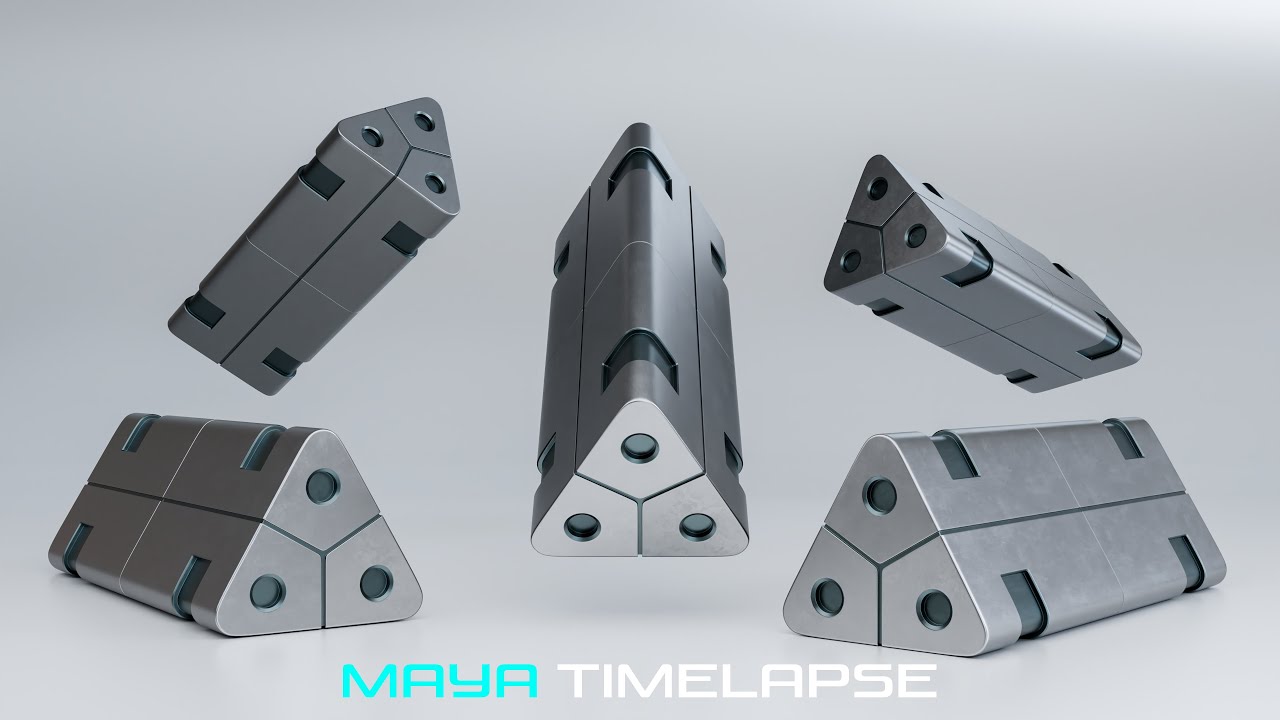 Maya Hard Surface Modeling _ Maya Modeling Timelapse _ #1 - YouTube