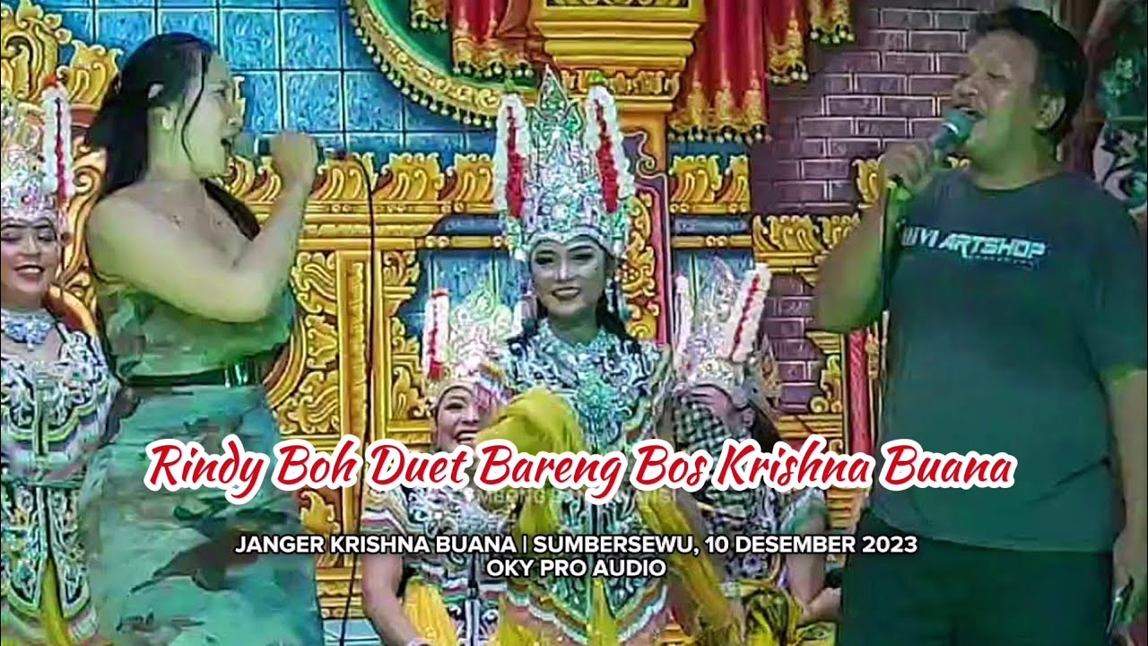 LIVE 🇮🇩 Ada Rindy Boh di KRISHNA BUANA di Sumbersewu | OKY Audio - YouTube