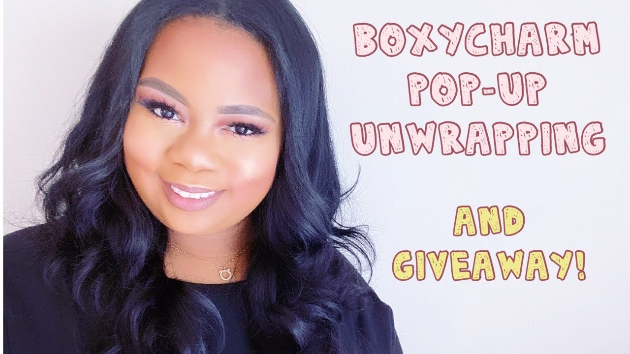 Boxy Pop-Up Unwrapping and GIVEAWAY! - YouTube