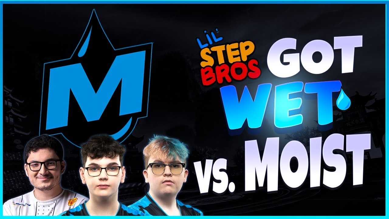 PLAYING AGAINST THE MAJOR CHAMPIONS (Moist Esports vs. Lil' Step Bros ...