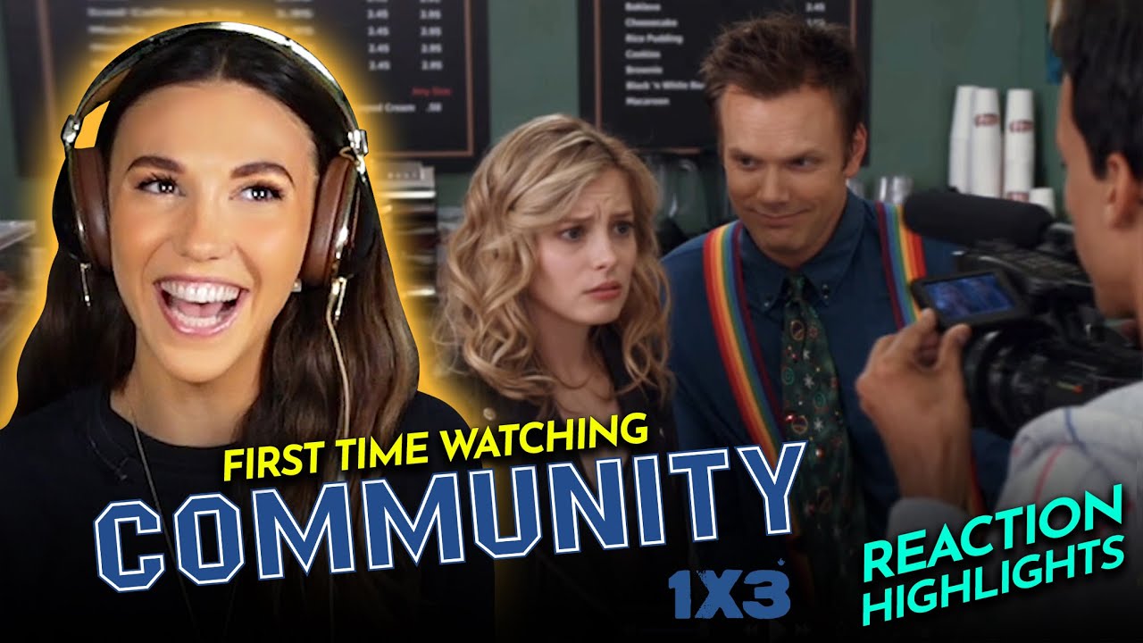 Coby seizes the COMMUNITY 1x3 "Introduction to Film" (2009) TV Show ...