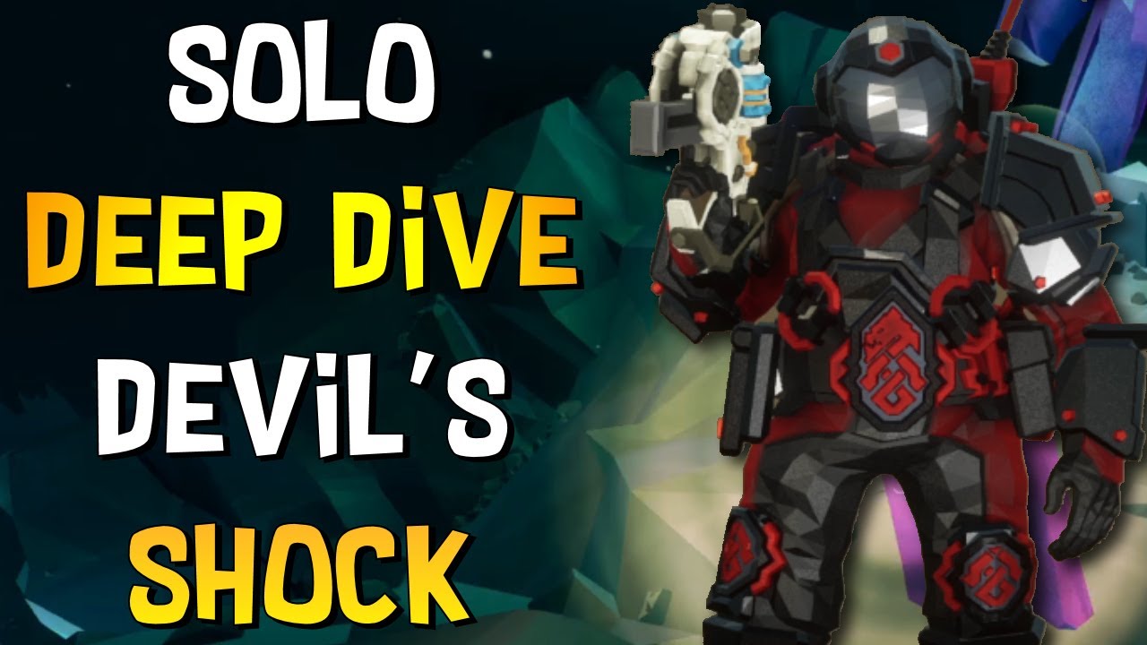 Deep Rock Galactic | Deep Dive Solo Engineer (Devil's Shock) - YouTube