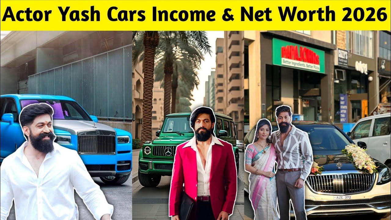 Actor Yash Car Collection | Income & Net Worth 2026 | Toxic Trailer ...