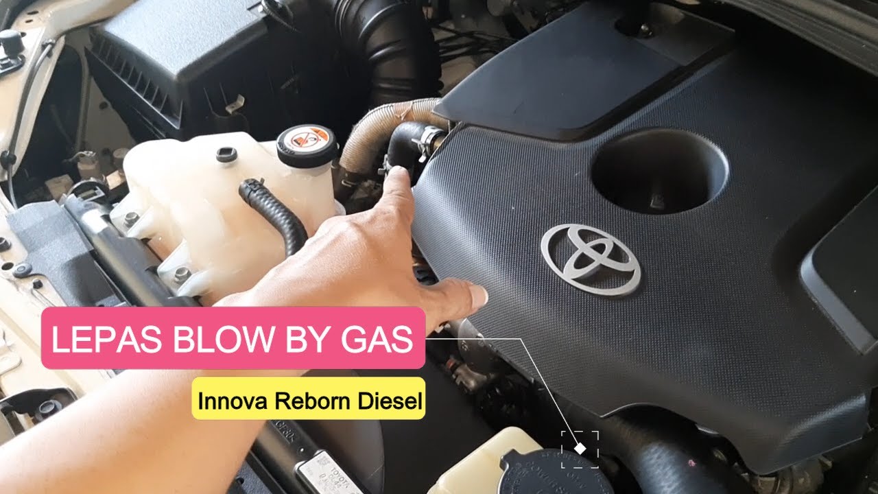 Menjaga Intake Manifold Innova Reborn Diesel Tetap Bersih | Buang Blow ...